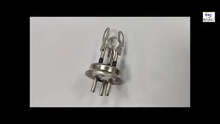 glass to metal seal hermetic sight glass flanged connection type