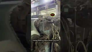 monofilament polyester square hole mesh belt plain weave for paper machine