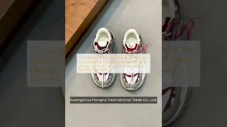 unisex leather retro casual running shoes sneakers with eva sole and web stripe