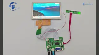 7 inch wide temperature lcd 800x480 ips tft screen with lvds interface
