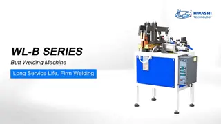 wire straightening butt welding machine