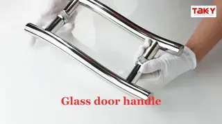 sus304 stainless steel h type glass door handle sample 1-3 working days finish sss/pss