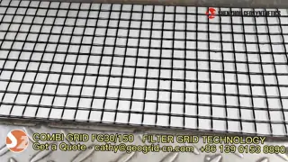 filtration composite mesh geogrid soft soil reinforcement with non biodegradable