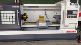 oem horizontal cnc lathe machine fanuc system ck6163 cnc turning for metal working