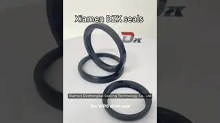 wp6/p6/a8/38/ghm hydraulic dust seal made of nbr rubber for hydraulic cylinders