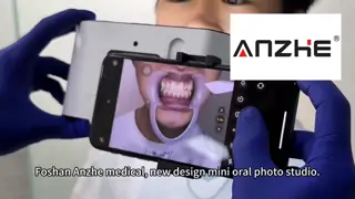 factory new design oral mini photo studio led light system mobile dental photography