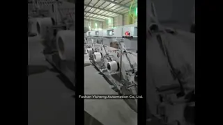 plc control pp strapping machine 400kg automatic pp strap winding machine