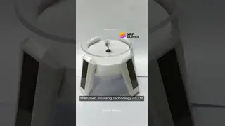 ABS Advertising Solar Display Stand Tray 90mm With 360° Rotation