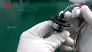 12 way 2a od 22mm flanged electrical capsule slip rings small current easy to install