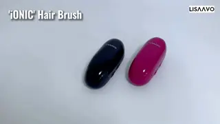ce fcc ionic hair brush negative ion 1w blue led hair brush