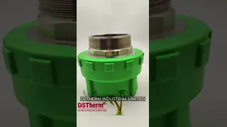 ppr male threaded coupling plastic ppr pipe fittings 75*2 1/2