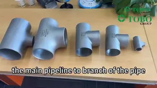 china asme b16.9 galvanized 90/10 70/30 connector pipe tee fitting