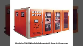 high safety induction melting system with 90% energy efficiency and water cooling method