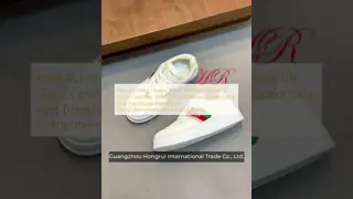 cowhide white leather sneakers with lychee pattern and web stripe detail