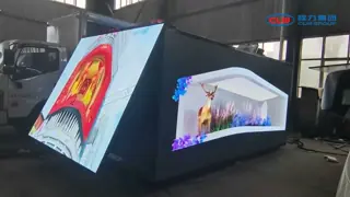 vehicle mounted led truck mobile digital led billboard advertising truck