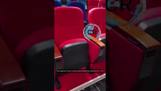 fabric auditorium lecture hall seating chairs furniture with tablet foldable