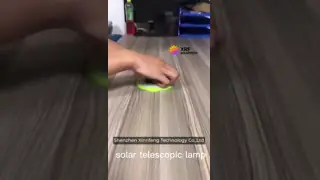 Silicone Collapsible Garden Camping Solar Lamp Solar Camping Light