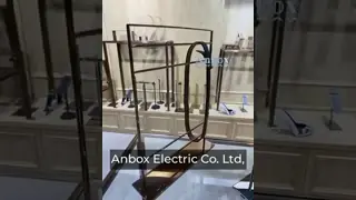 620mm x 430mm metal display stands tie scarf storage tabletop display stands