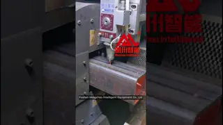 zinc and steel guardrail tube metal tube laser cutting machine side mounted