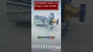chrome plated triangle handle round handle series for stop valve top parts with brass cartridges