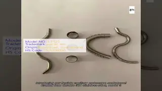 flexible capillary endoscope snake bone crafted from 304 stainless steel material