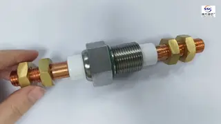 high strength electric bolt h62 brass nut and 304 stainless steel iron shell installation