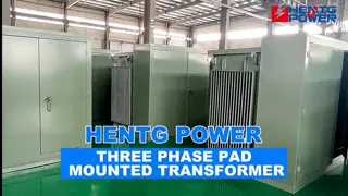 outdoor oil immersed power transformer 3 phase pad mounted 750kva