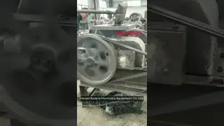 mining ore double roller crusher machine