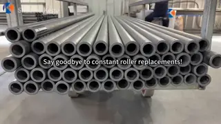 thick-wall pressureless sintered silicon carbide roller