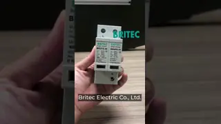 br-40 1p+1 40ka singel phase type 2 surge protection device for electrical equipment surge arrester