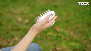 ce fcc rohs soft bristle hair brush hair wash massage brush for wet and dry use