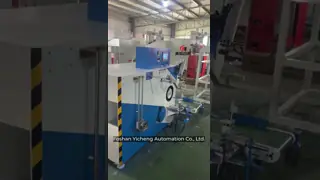 plc controlled automatic coil winding system high precision stable for pp electric motor continuous