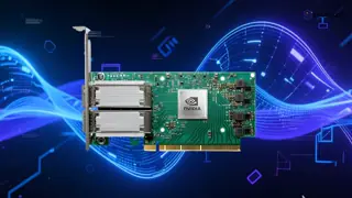 100g hdr infiniband mellanox 100gb nic network interface qsfp56 mcx653106a-ecat