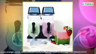 15l three tank ice slush machine stainless steel body margarita and slush maker