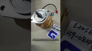 e345c hydraulic fan pump fan motor  259-0814 2590814 1733420 173-3420