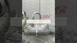 toujours series luxury designer handbag grey cowhide with autumn winter