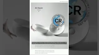 Glossy Wall Mount Bath Sink Ceramic For Cabinet Lavatory Single Hole 12L