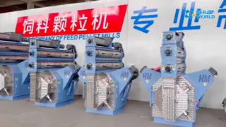 2-5t/h animal feed pellet mill for poultry chicken fish pig cattle