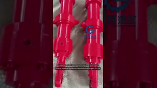 flat lift oil cylinder hydraulic cylinder for water pile driving equipment with customized pressure