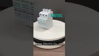 brpv3-1000 1000v 40ka 3p dc solar pv surge protection device  surge arrester lightning suppressor