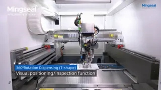 vent hole electronic dispensing machine optical modules cnc glue dispenser machine