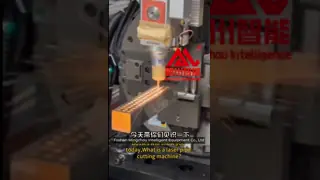 sheet metal laser cutting robot high speed 3d pipe laser cutting side mounted