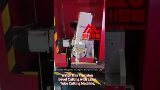 pipe length range of ≈6250 metal tube profile laser cutter for tube lengths of 6m/9m/12m