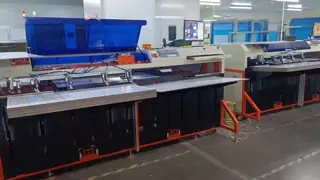 ccd automatic pcb guide hole drilling machine high efficiency for circuit boards