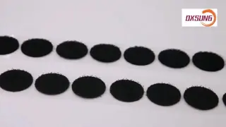 rosh 20mm self stick velcro dots hook and loop circles 100% nylon