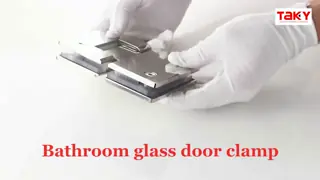 brushed nickel finish black matte shower room bathroom hinge for glass door pivot spring