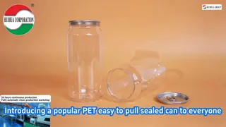 400ml pet juice bottle with press lid for cold filling