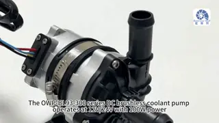1800l/h 12v electric coolant pump for race car intercooler with pwm speed control