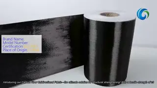 unidirectional carbon fiber fabric ultra thin for structural strengthening