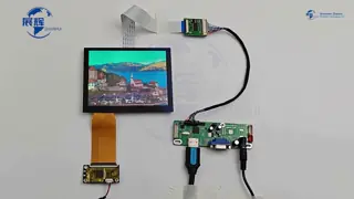 customized hdmi lcd display 5.7 inch rgb 40 pins tft lcd display screen